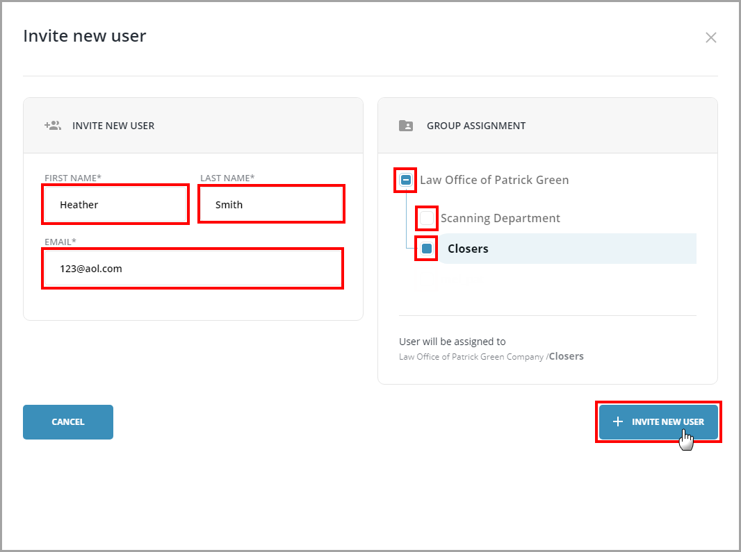 How to Invite a New User Within Your Company (Admin only) – Track Your ...
