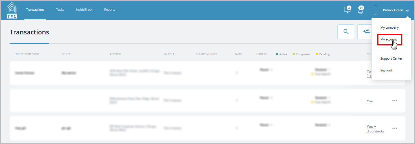 How to Customize Your Trusted Network Link – Track Your Closing Support ...